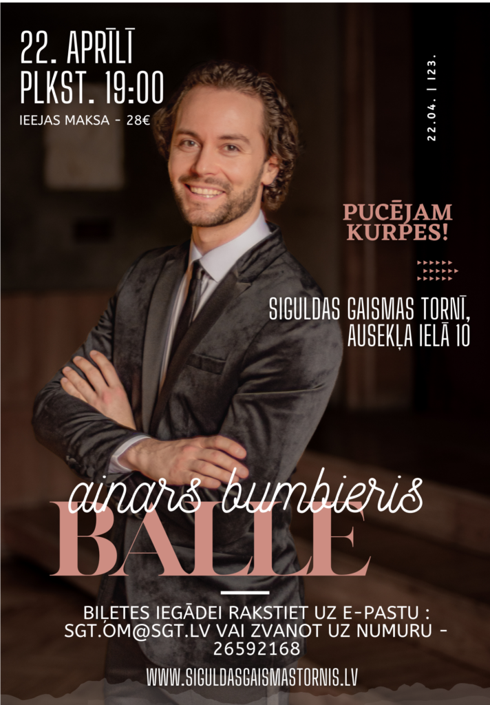 Balle kopā ar Aināru Bumbieri - Sigulda aizrauj!